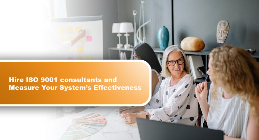 ISO 9001 Consultants to Measure System Effectiveness