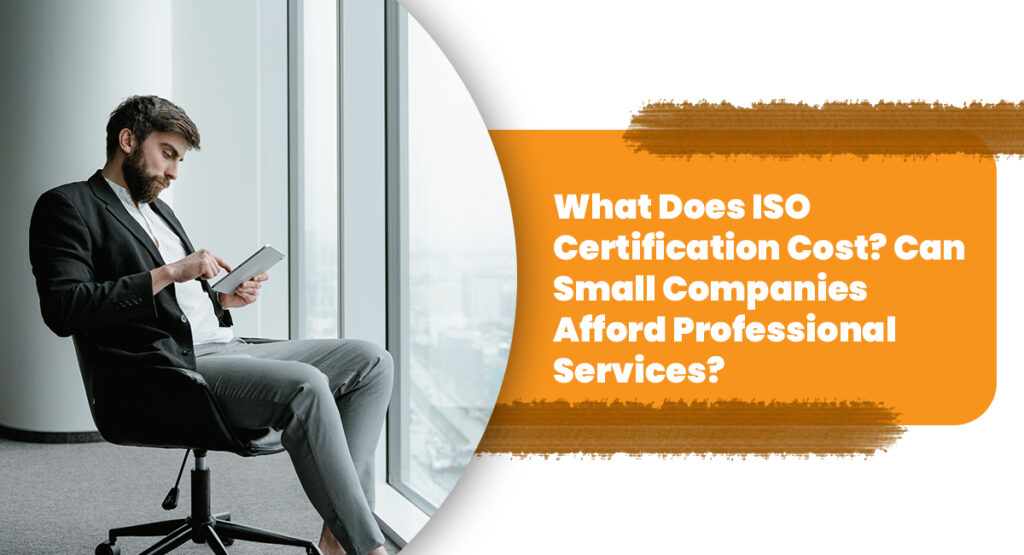 How much is the ISO certification price?